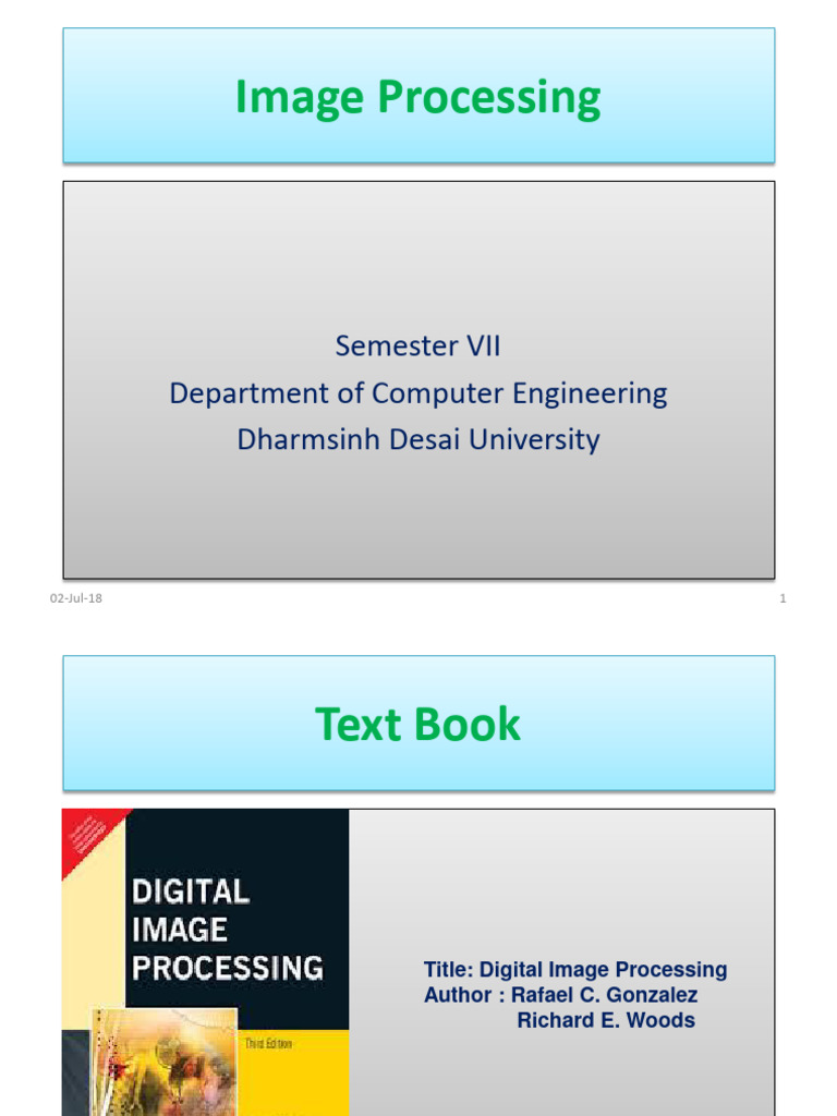 Chapter 1 | PDF | Medical Imaging | Computer Vision