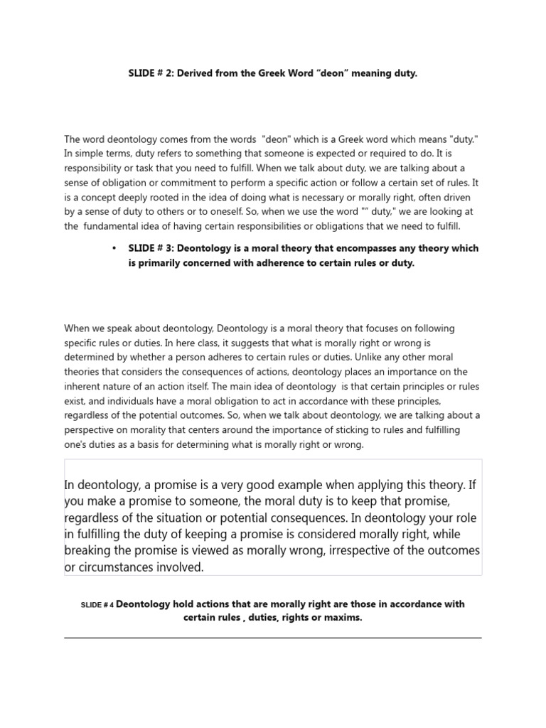 Lesson Script | Download Free PDF | Rationality | Morality