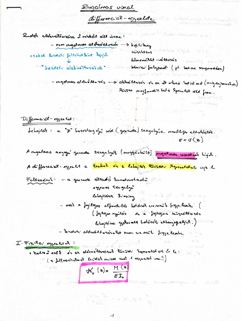 Sziltan 210 Rug Vonal Diffegyenlete | PDF
