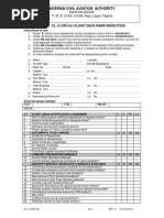 SAFA Ramp Inspection Checklist 2024 | PDF | Aviation | Aviation Safety
