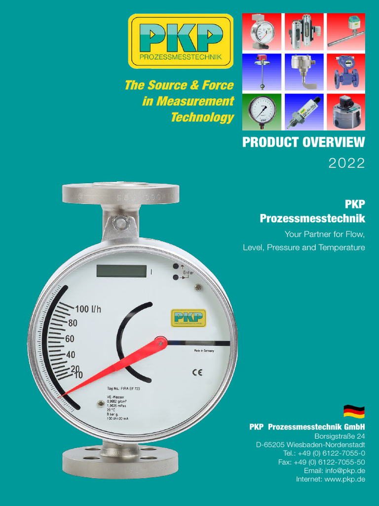 PKP General | PDF | Flow Measurement | Pressure Measurement