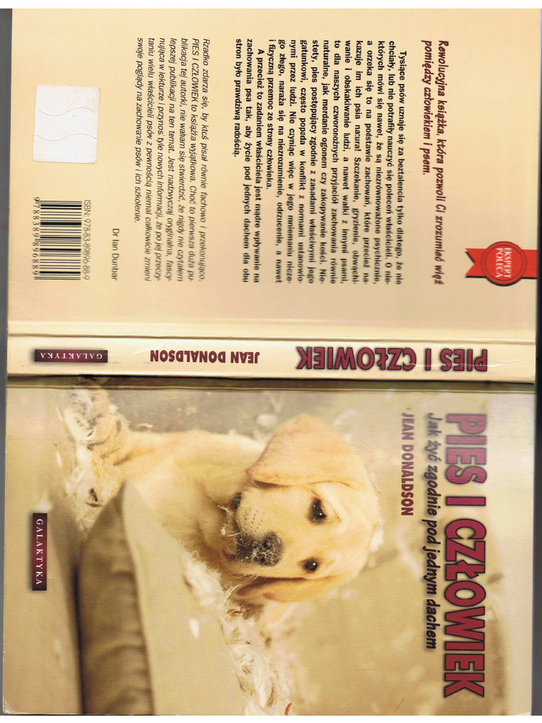 Pies I CzÅ Owiek - Jean Donaldson - Do str.193 | PDF