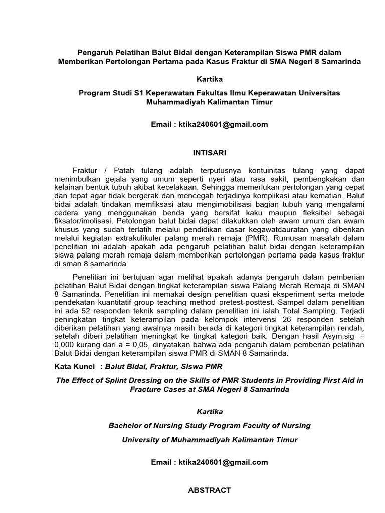 Naspub Kartika S.KEP | PDF | Pengembangan Diri | Sains & Matematika