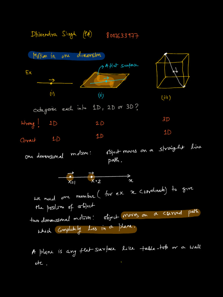 Physics 1 Motion | PDF | Velocity | Speed