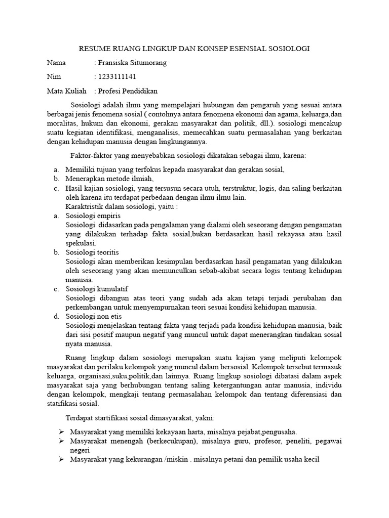 TR 3 KONDAS IPS Fransiska Situmorang | PDF