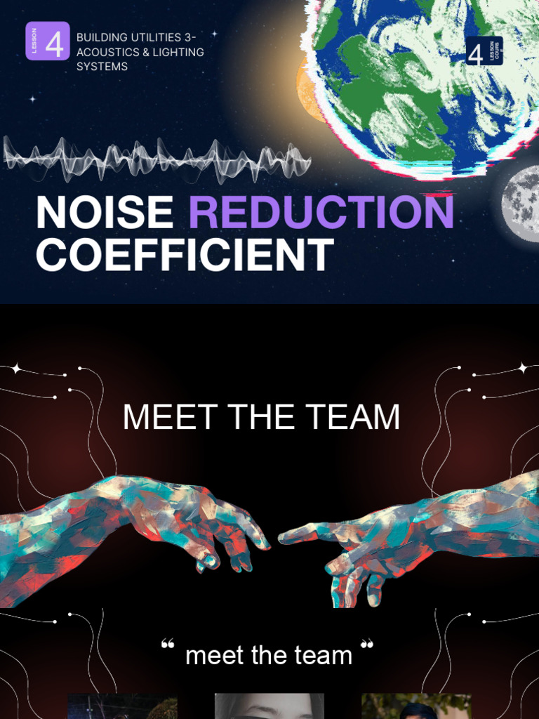 Noise Reduction Coefficient Report | PDF | Acoustics | Hearing