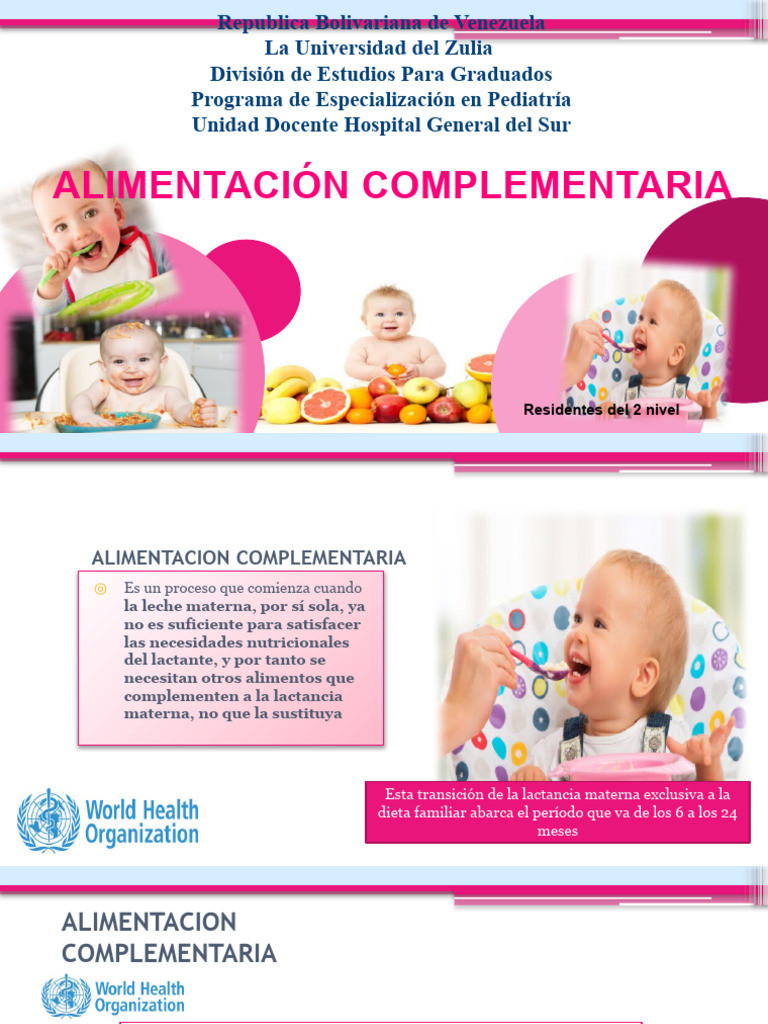 Seminario de Alimentacion Complementaria | Descargar gratis PDF ...