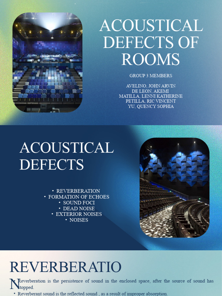 Acoustical Defects of Rooms | PDF | Hearing | Classical Mechanics