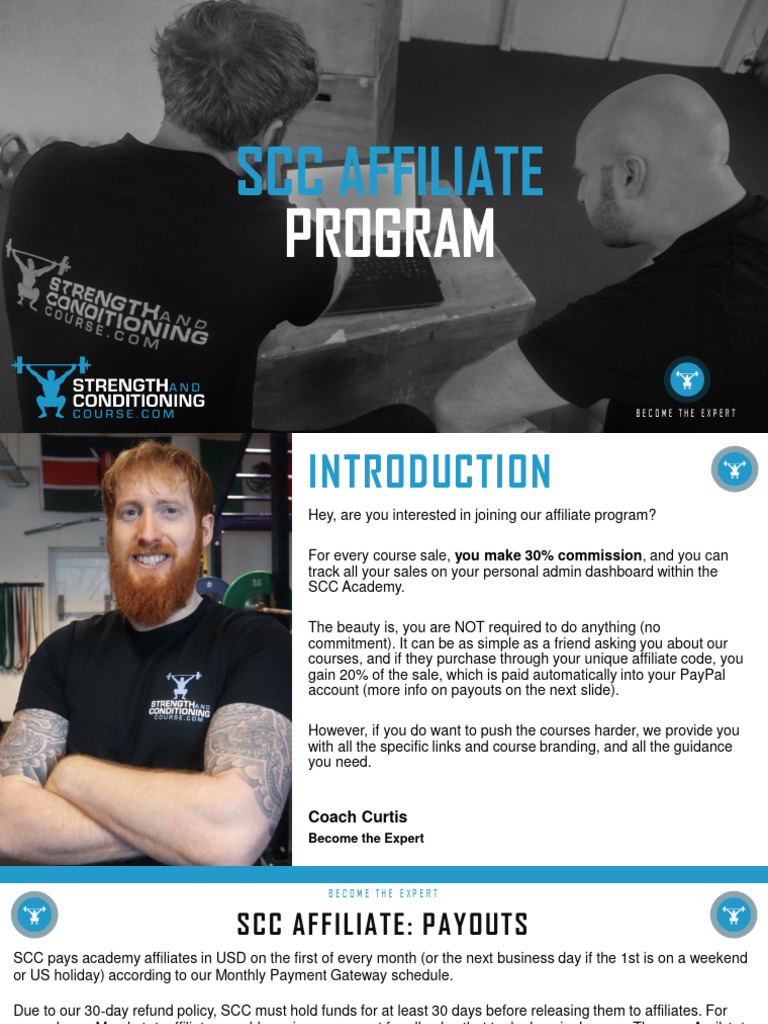 SCC Affiliate Proposal.02 | PDF | Http Cookie | Affiliate Marketing