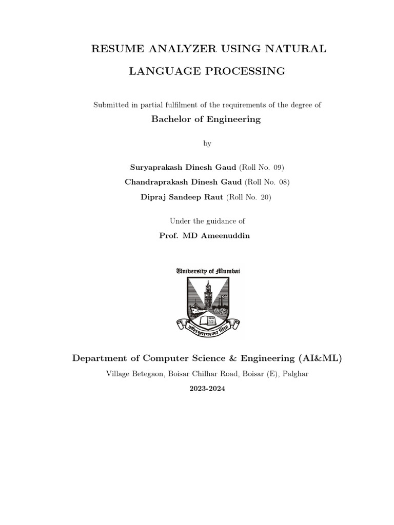 Major Project Report | PDF | Speech Recognition | Résumé