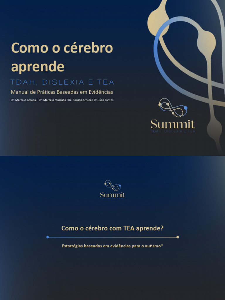 Aprendizado do Cérebro com TEA e TDAH | PDF | Aprendizado | Transtorno ...