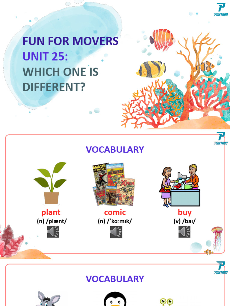 Vocabulary and Grammar for Movers | PDF | Linguistics | Languages