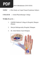 Boston Carpal Tunnel Syndrome Questionnaire BCTQ | PDF | Paresthesia ...