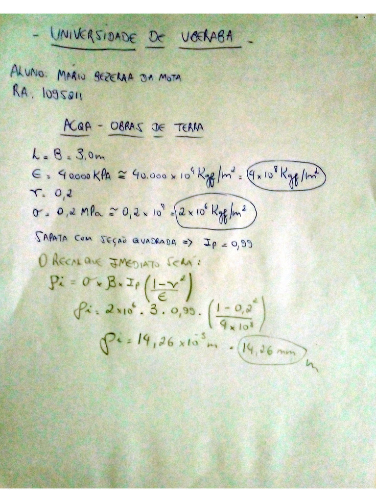 Acqa Obras de Terras | PDF