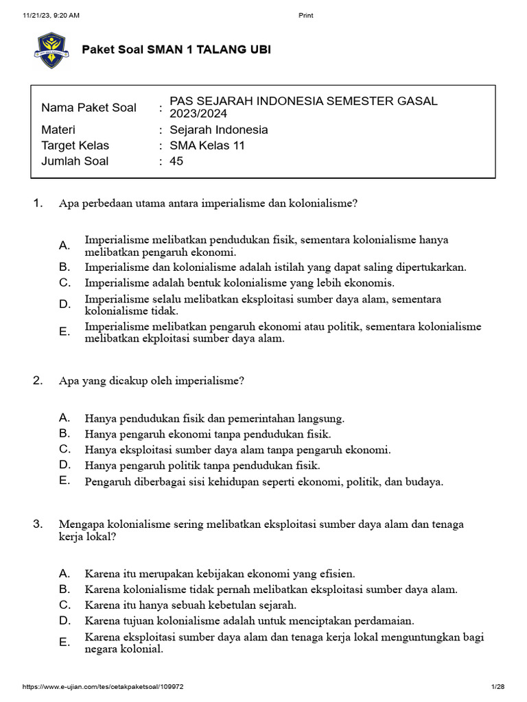 Perlawanan Minahasa Terhadap Monopoli VOC | PDF | Ilmu Sosial | Perjalanan