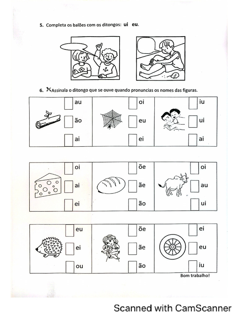 Avaliação Intercalar - Português | PDF