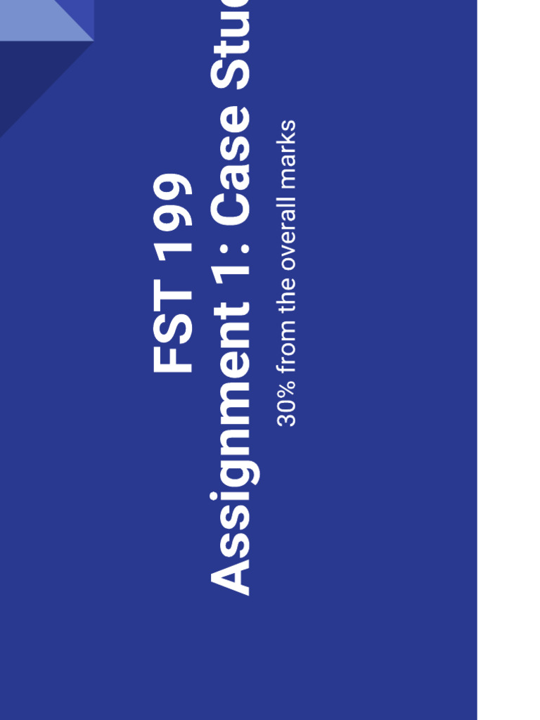 FST199 | PDF