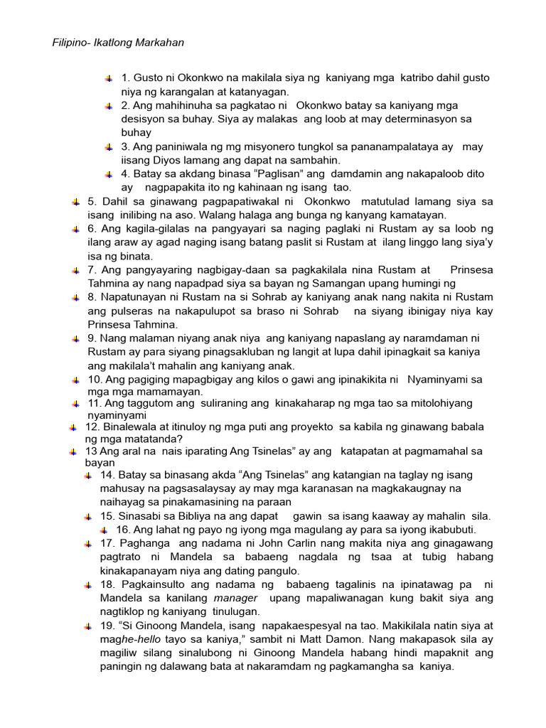 Filipino | PDF