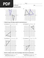 Rotations of Shapes Worksheet | PDF | Rotation | Graph Theory