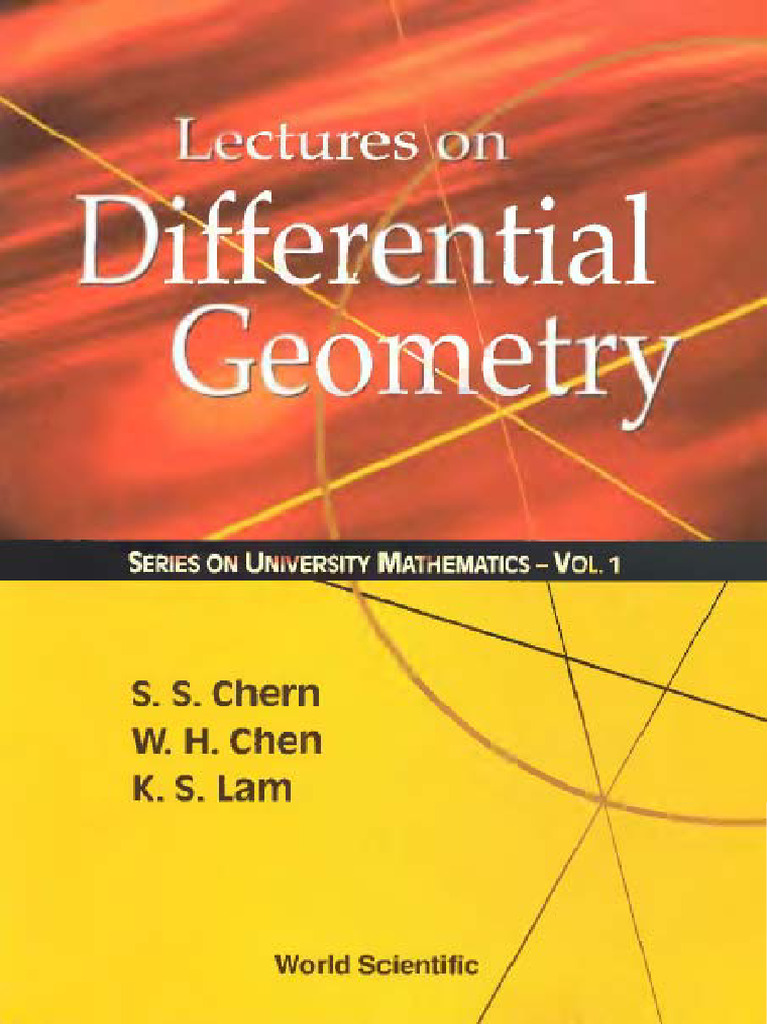 Math Lectures On Differential Geometry | PDF