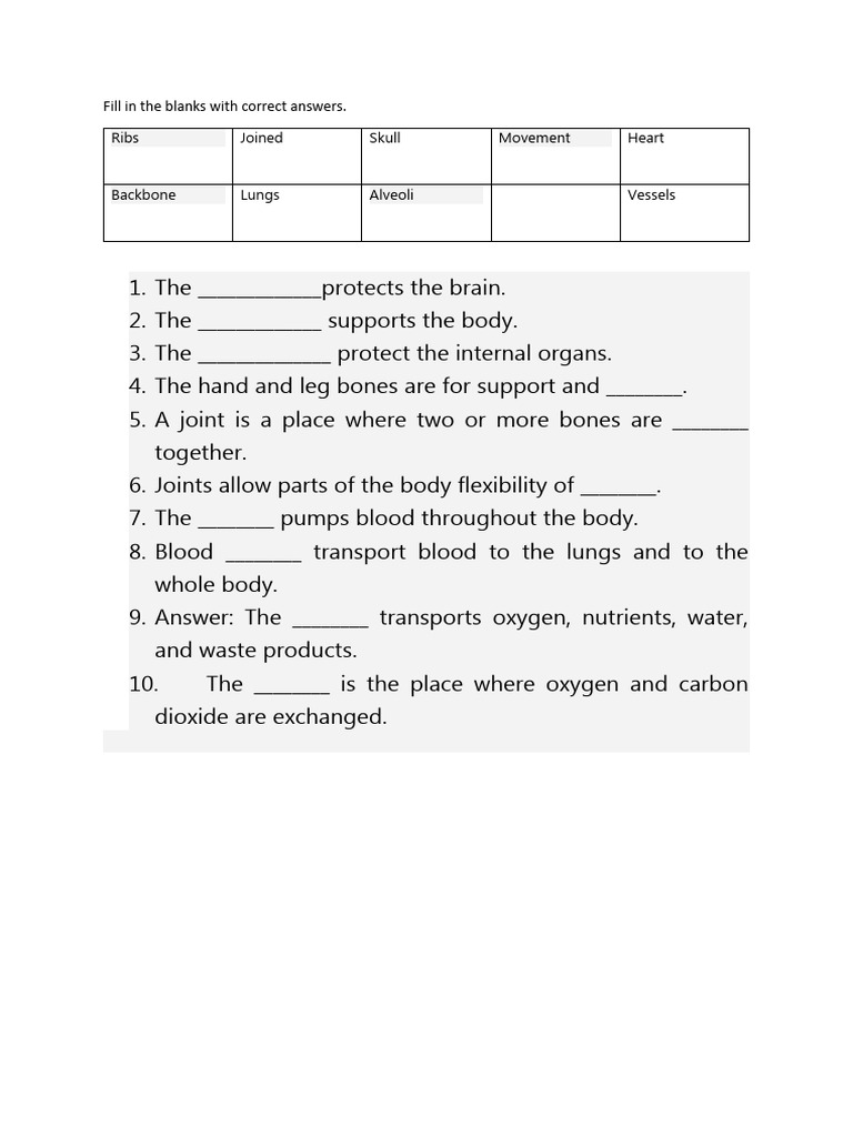 Overall Assesement Unit 2 Science DLP Year 5 | PDF | Blood | Human Body