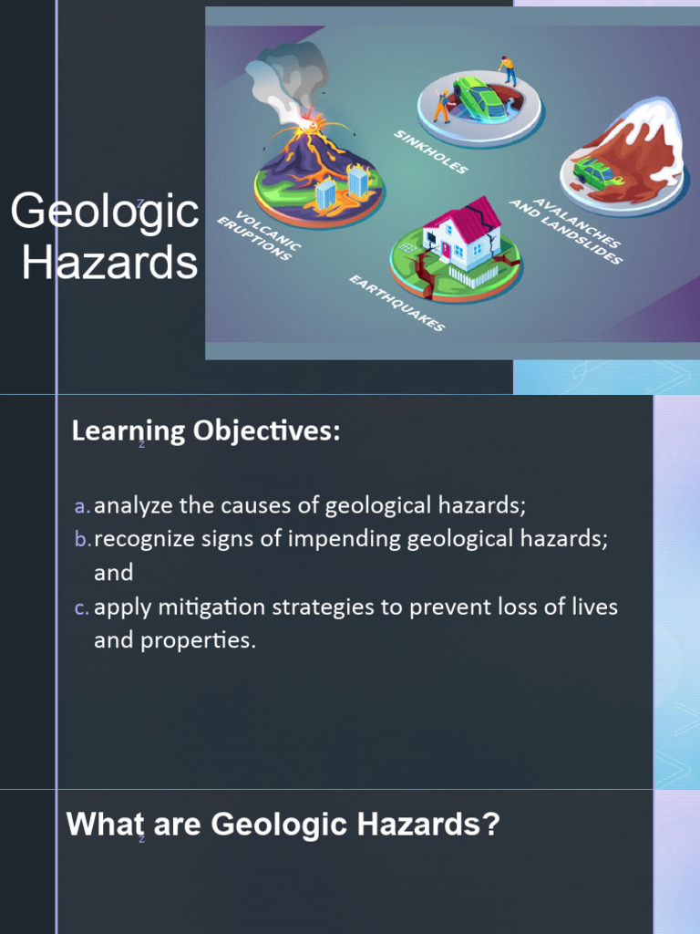 Geologic-Hazards | PDF | Sinkhole | Landslide