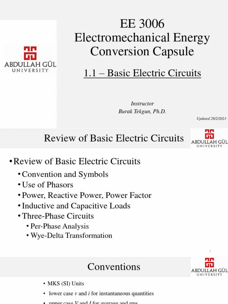 1 A Basics ElectricCircuits | PDF | Ac Power | Electrical Engineering