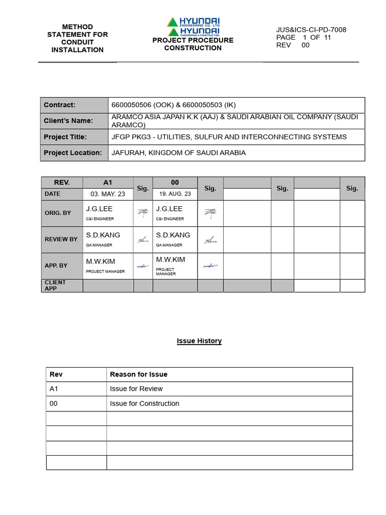 MS for Conduit Installation | PDF | Manufactured Goods | Building ...