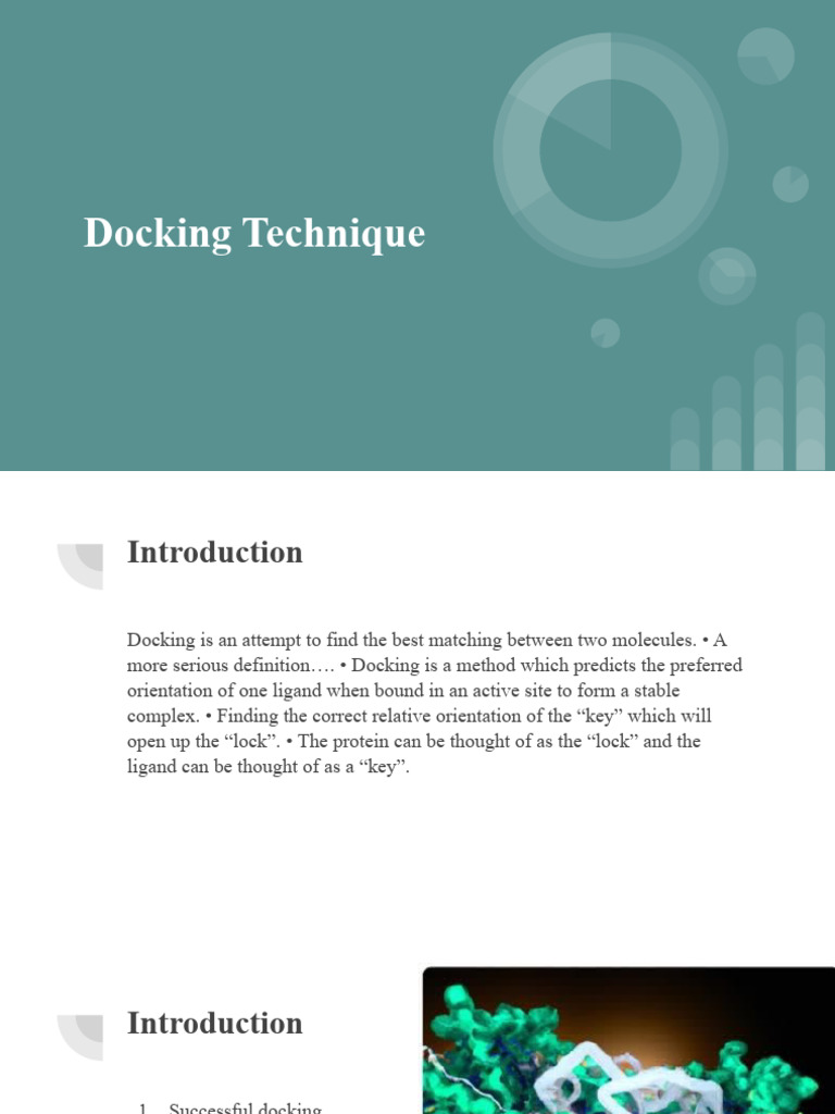 Docking | PDF | Docking (Molecular) | Ligand (Biochemistry)