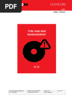 Tyre Risk Assessment | PDF | Tire | Hazards