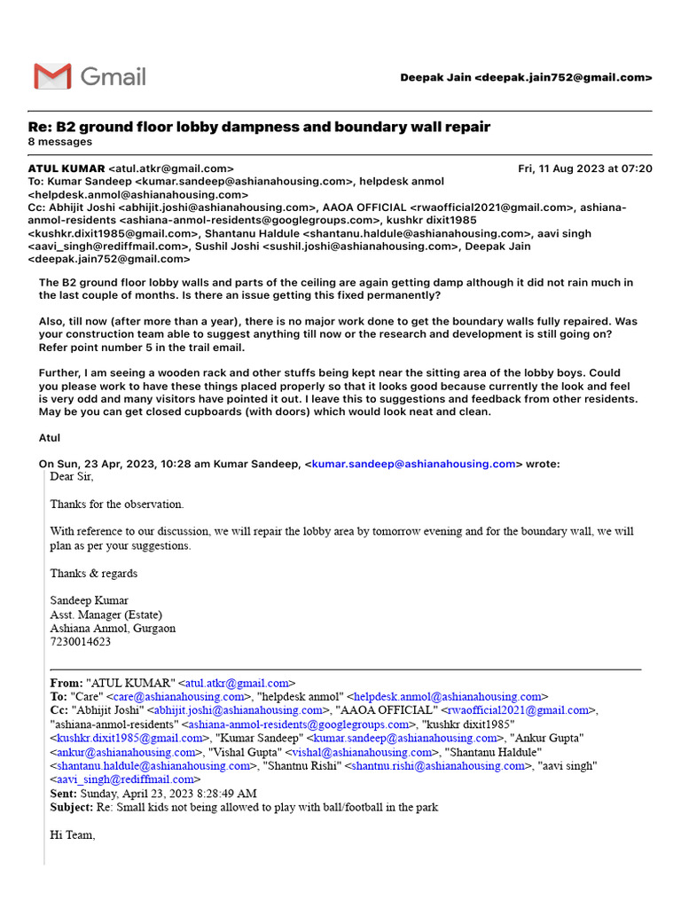 B2 Lobby Dampness & Wall Repair | PDF | Home & Garden