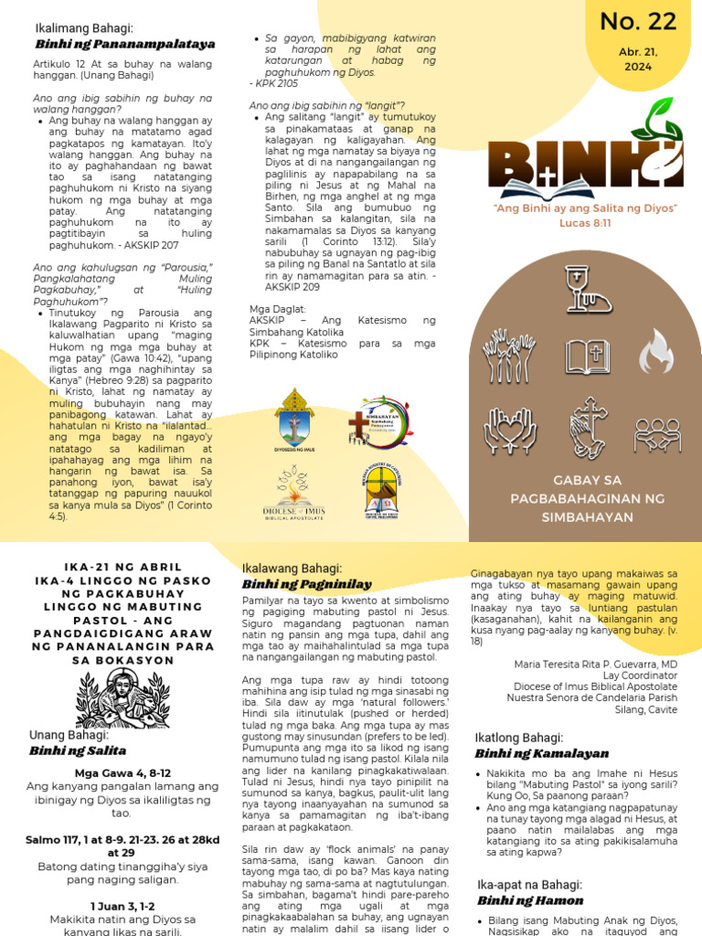 BINHI 22 Easter.4 | PDF