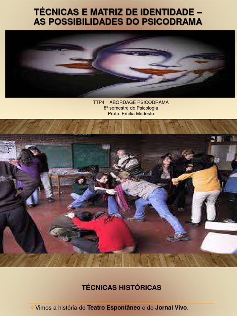 Técnicas de Onirodrama no Psicodrama | PDF | Sonho | Psicologia