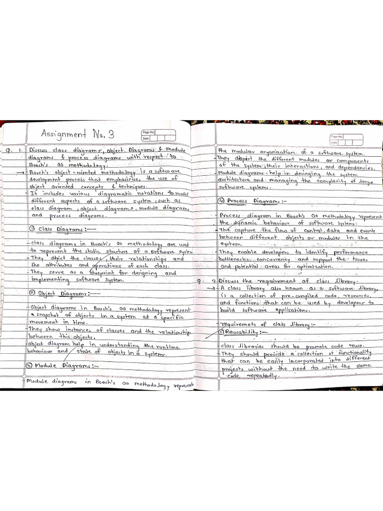 Oose Assignment 3rd | PDF Oose Assignment 3rd | PDF