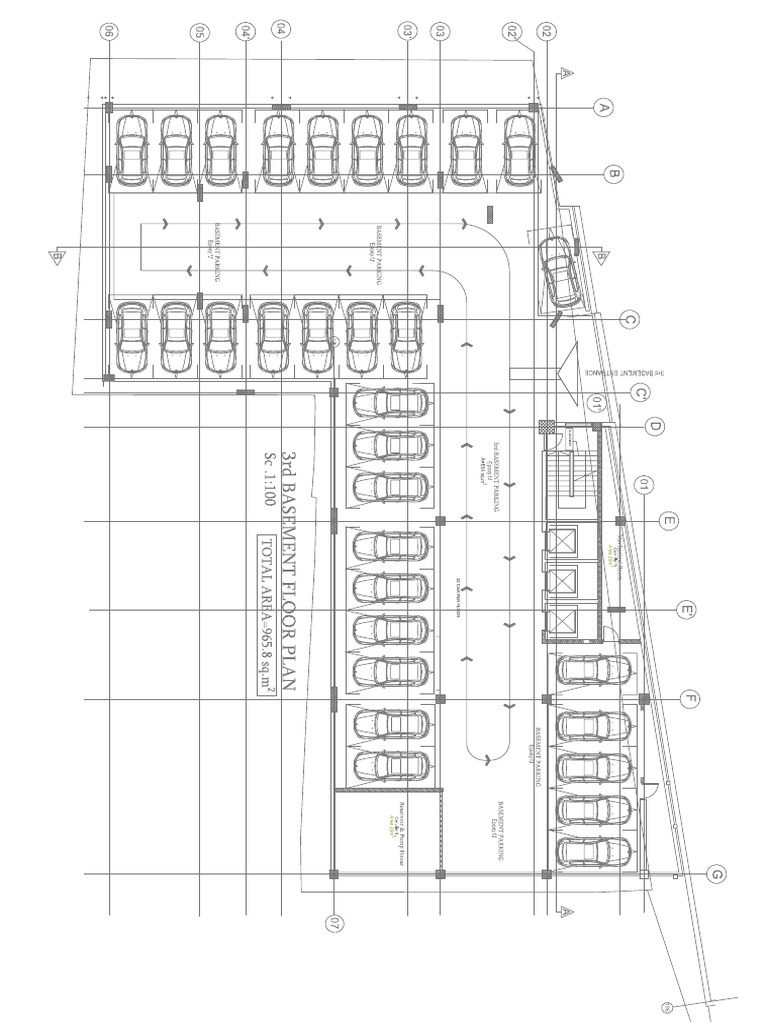Car Parking MEP Draft Model | PDF