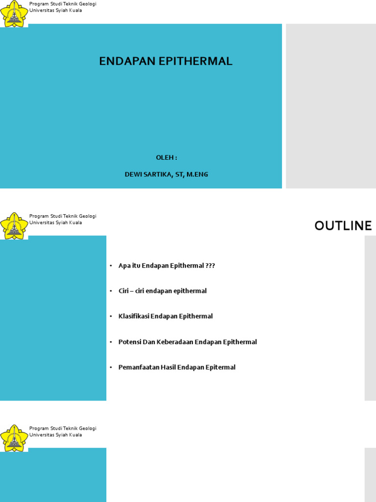 Endapan Epithermal | PDF | Sains & Matematika | Teknologi & Rekayasa