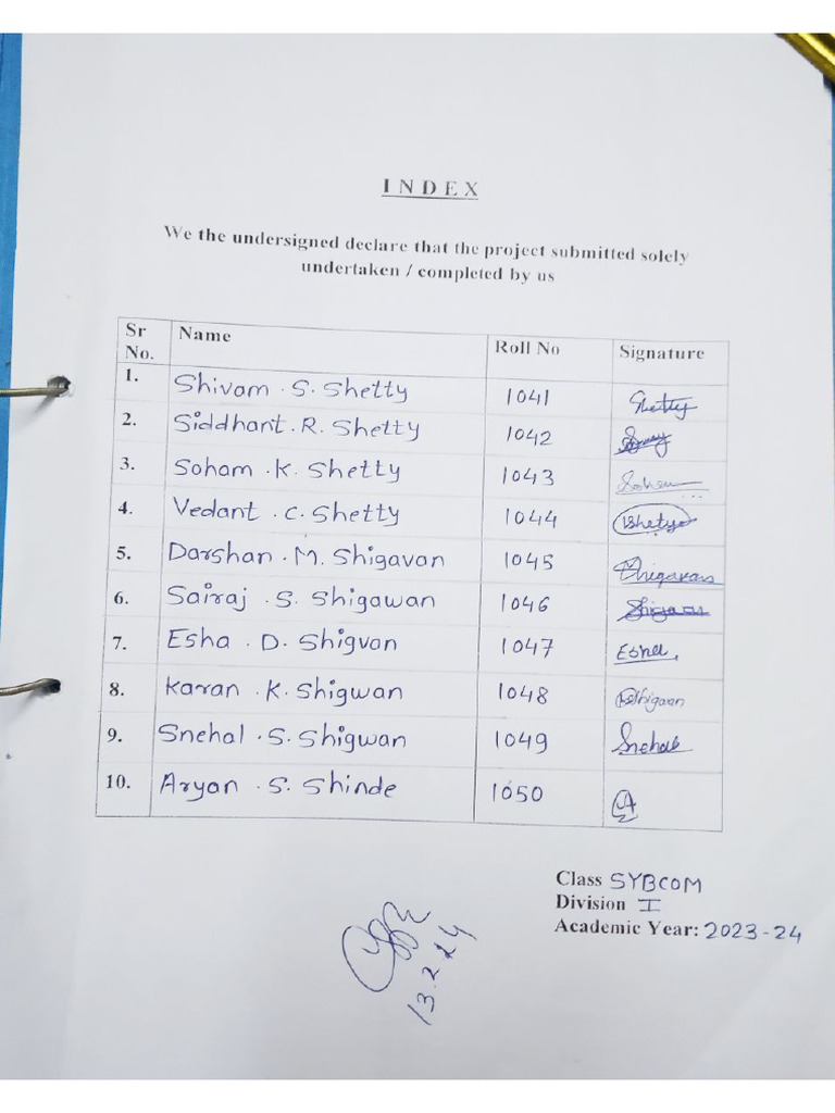 Sem 4 FC Project 1041-1050 Div-I | PDF