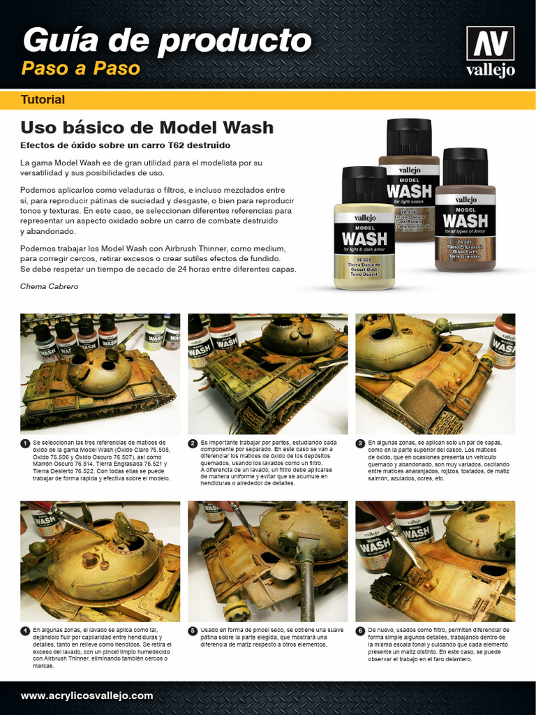 Uso de Model Wash en Maquetas | PDF | Tierra