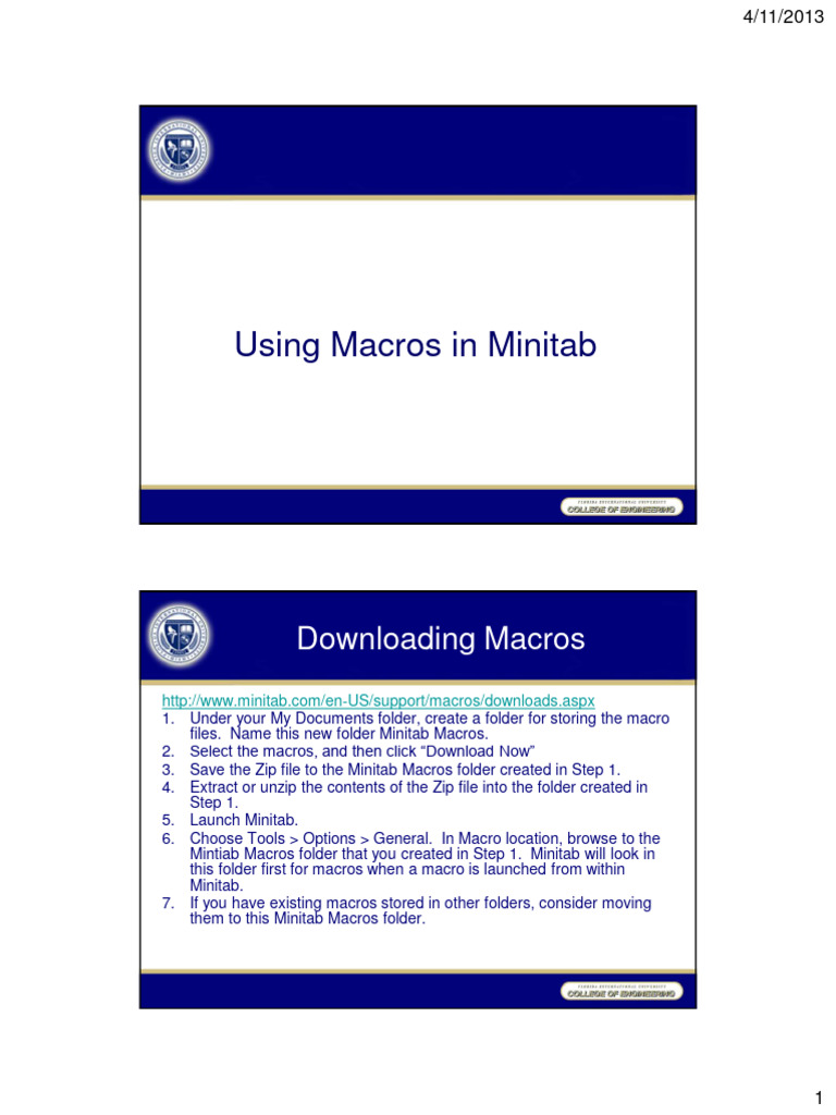 Minitab Macros Pdf Zip File Format Computer File