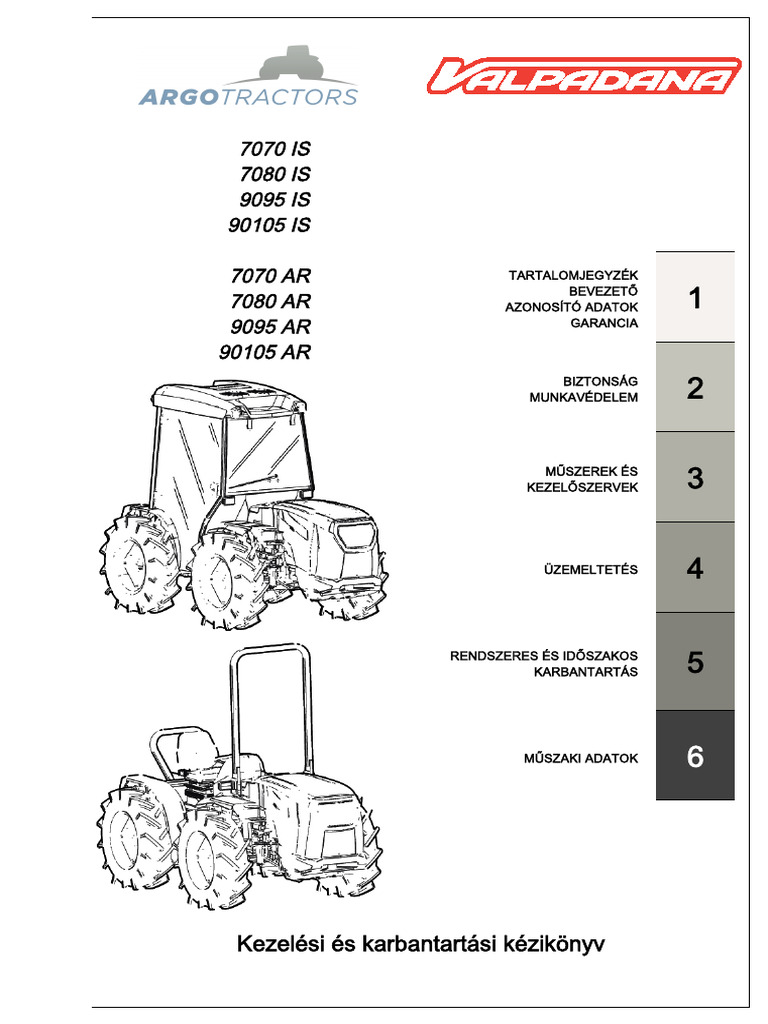 Valpadana 7-9000 Kezelési Utasítás (HUN) | PDF
