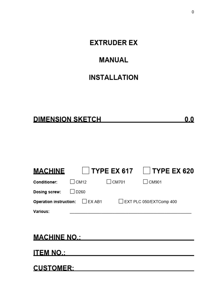 U-V-W Motor Wiring for EX617/620 | PDF | Extrusion | Belt (Mechanical)