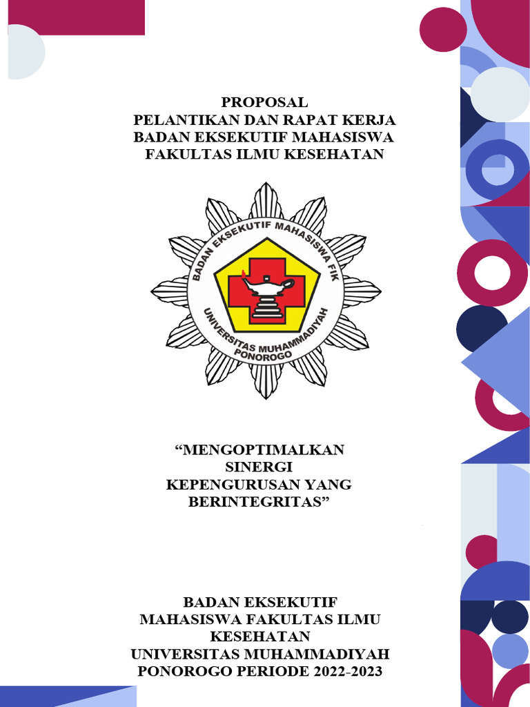 Proposal Pelantikan Dan Rapat Kerja 2022 - 2023 | PDF Proposal Pelantikan Dan Rapat Kerja 2022 - 2023 | PDF