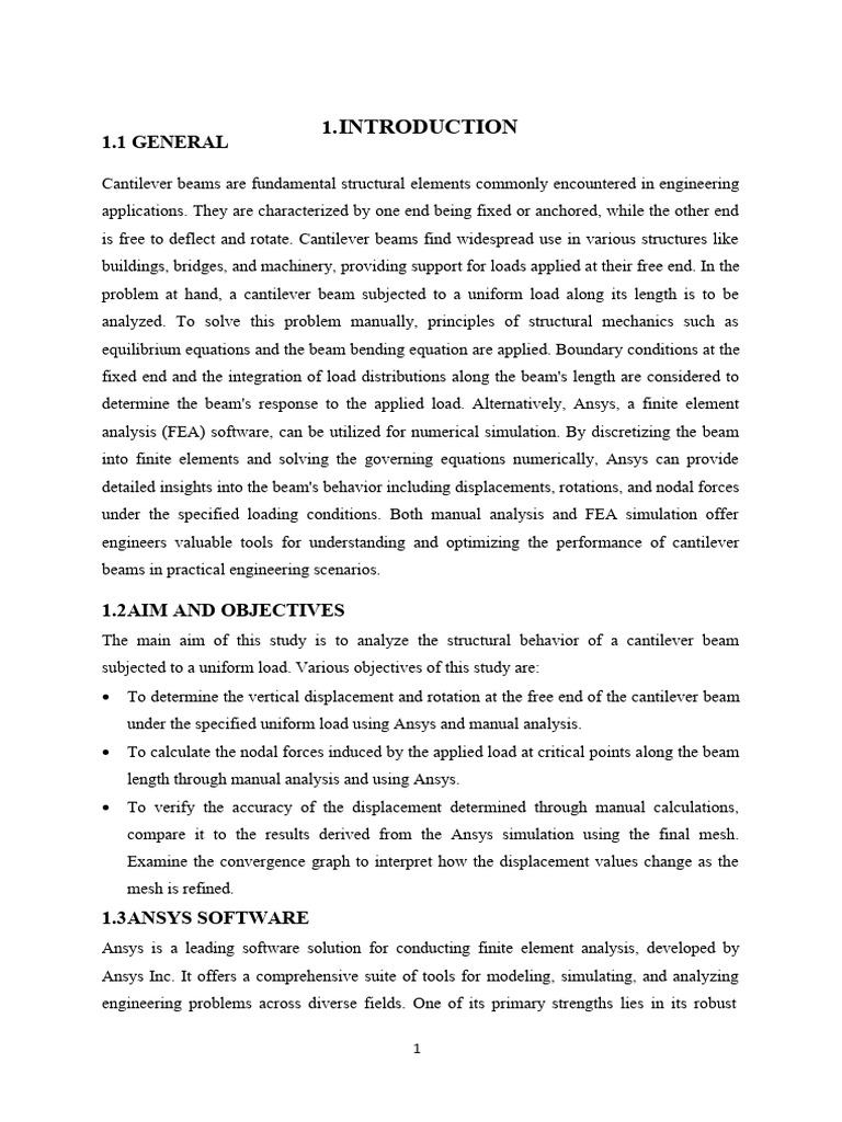 Fem Micro | PDF | Finite Element Method | Beam (Structure)