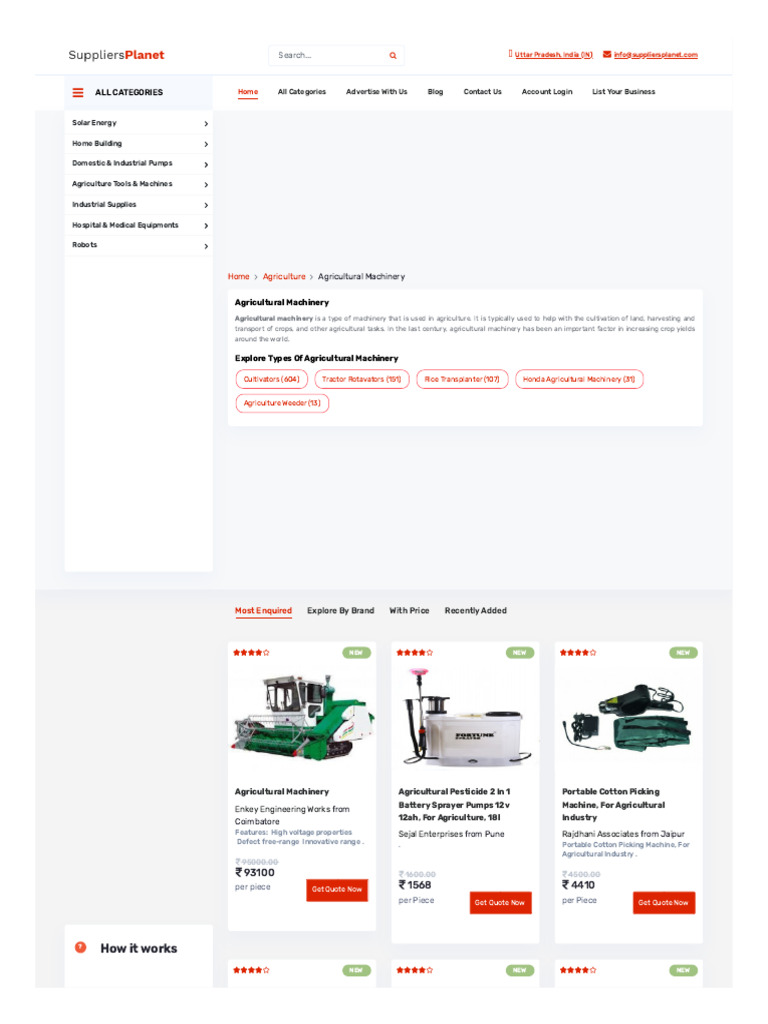 Agricultural Machinery Price List PDF | Download Free PDF | Agriculture ...