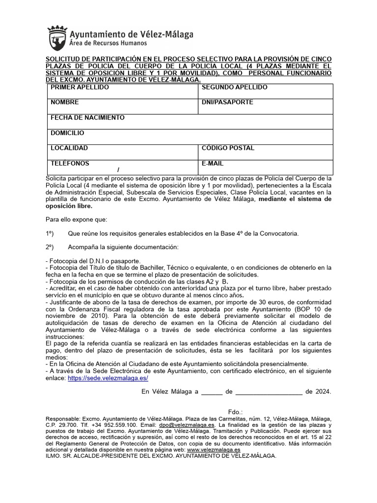 Solicitud Libre | PDF | Gobierno