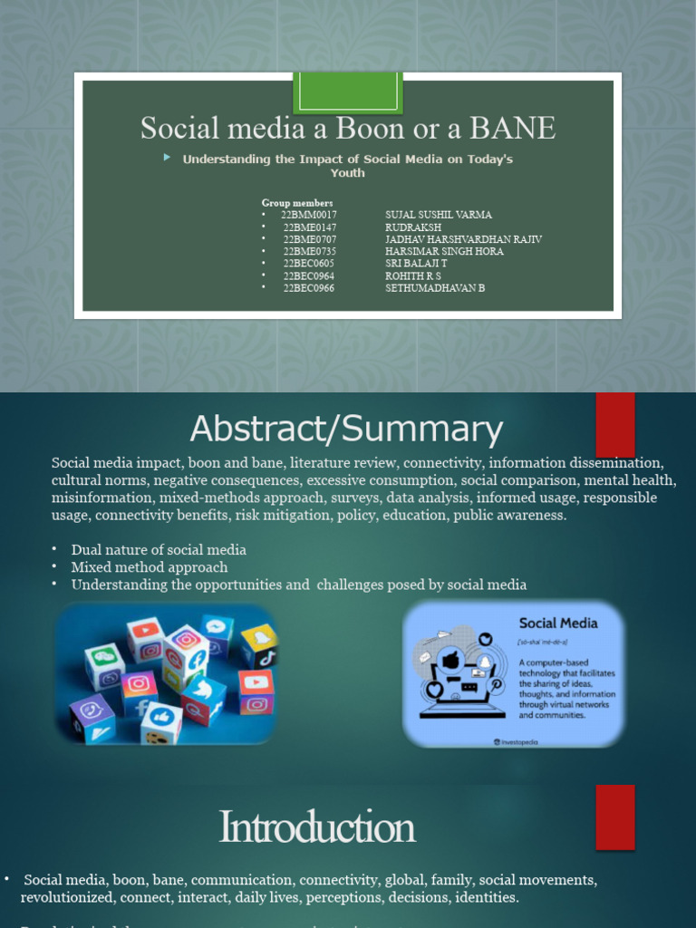 Final PPT (Autosaved) | PDF | Social Media | Popular Culture & Media ...