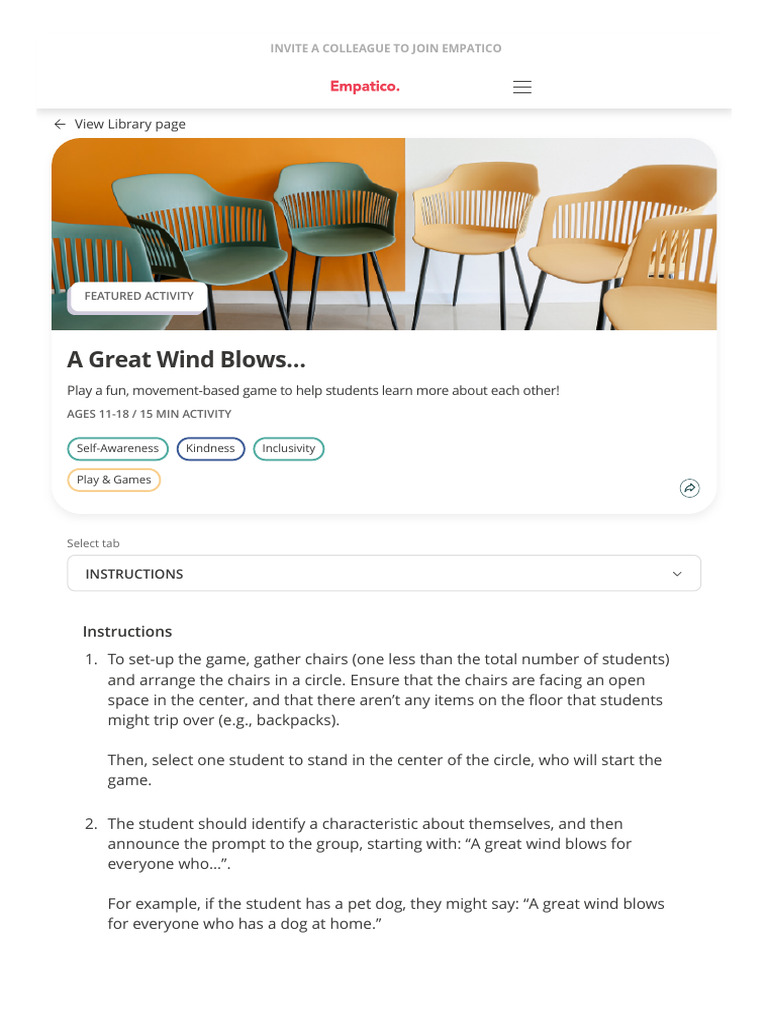 A Great Wind Blows | PDF | Empathy | Psychology