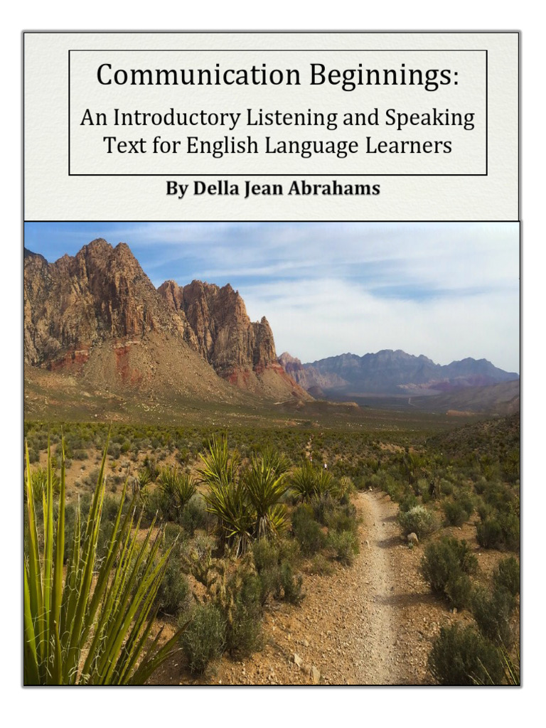 Communication Beginnings - An Introductory Listening and Speaking | PDF ...