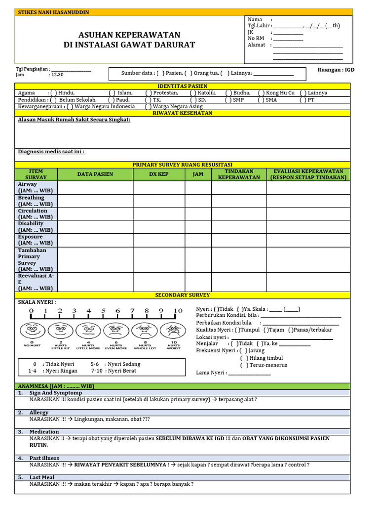 Format Resume Gadar | PDF