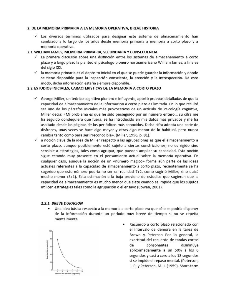 Modelo de Input Cognitivo (Memoria A Corto Plazo) | PDF | Memoria ... Modelo de Input Cognitivo (Memoria A Corto Plazo) | PDF | Memoria ...